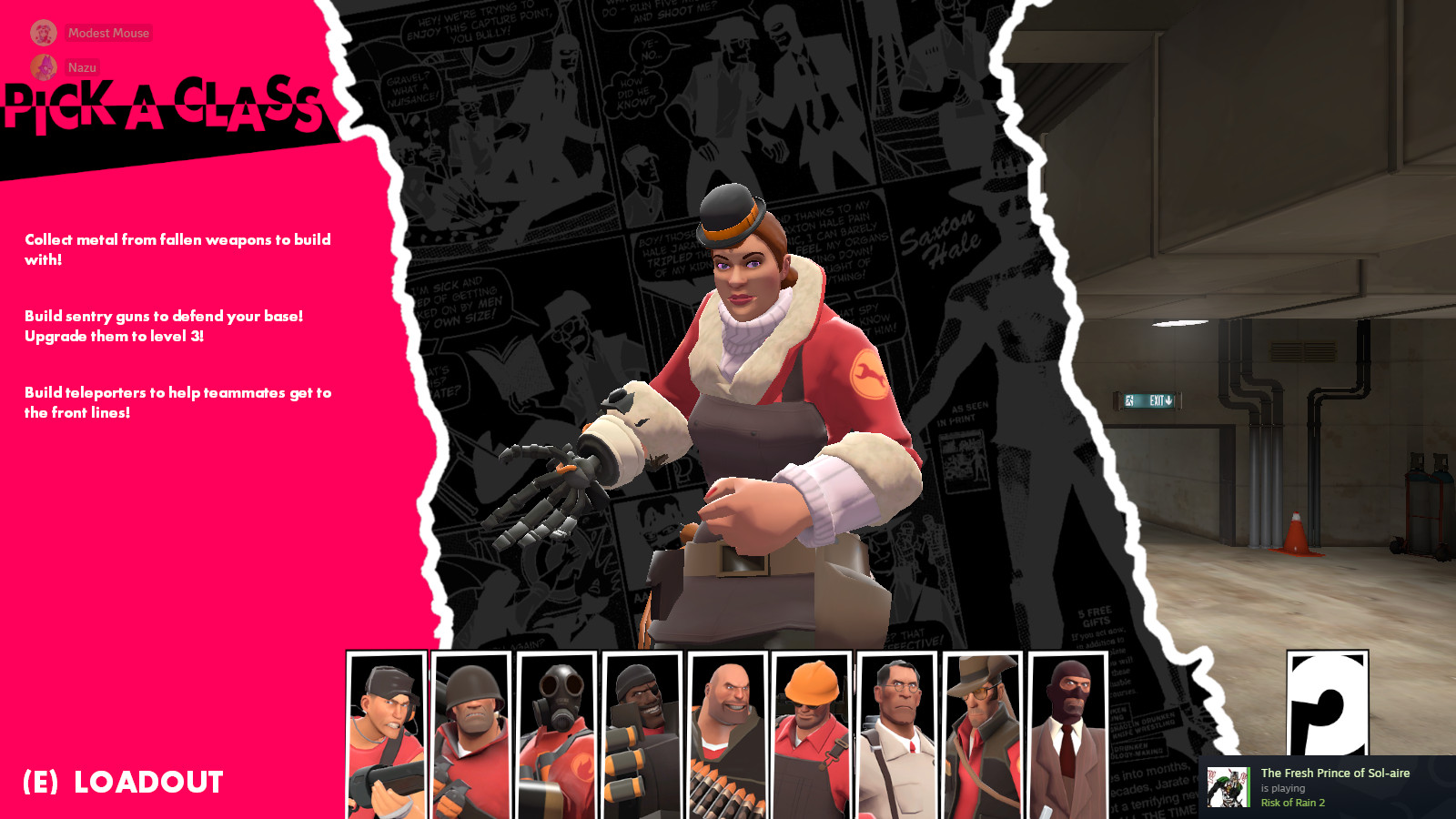 Female Engineer Overhaul | Casual Fix Mod for Team Fortress 2 | TF2 Mods