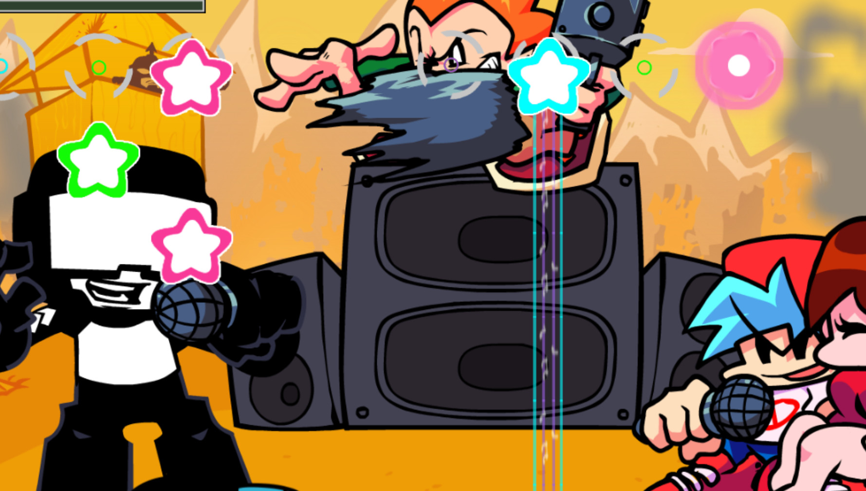 muse dash note Mod for Friday Night Funkin' | FNF Mods