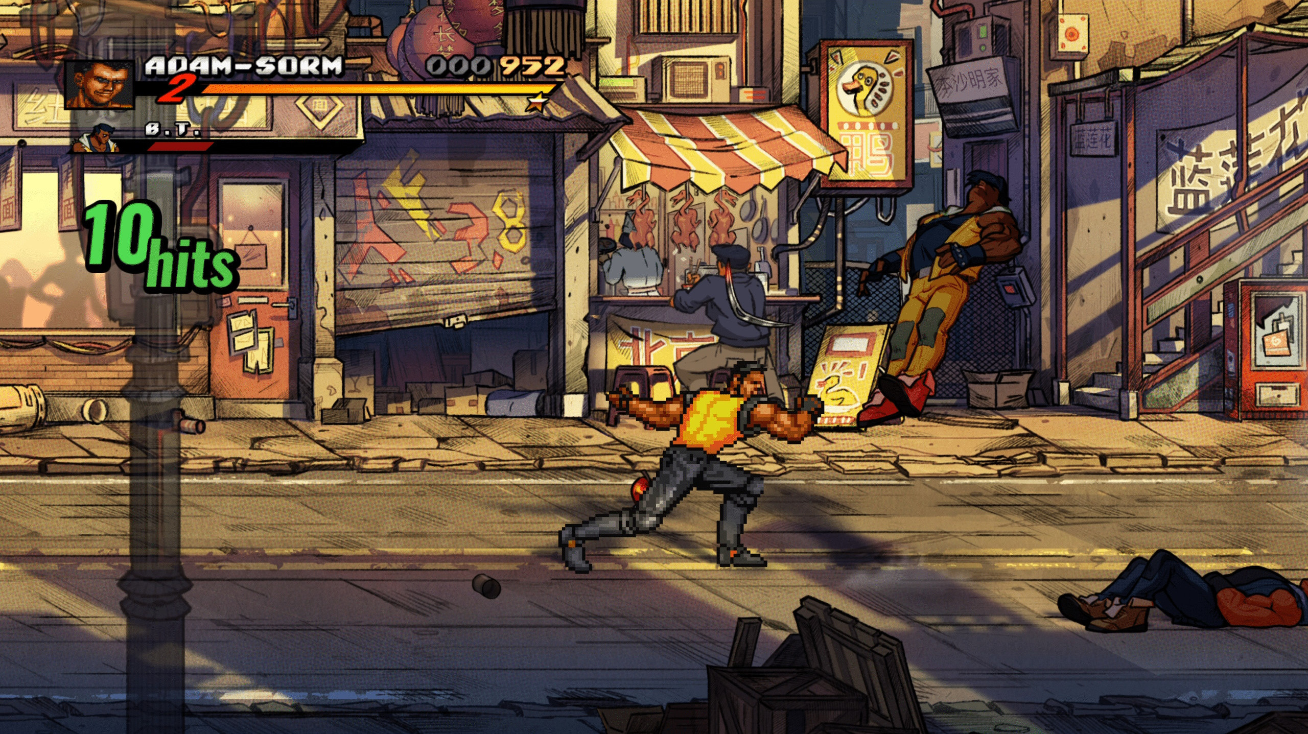 SOR/BK Mobile (Adam Hunter) Mod Mod for Streets of Rage 4 | SOR4 Mods