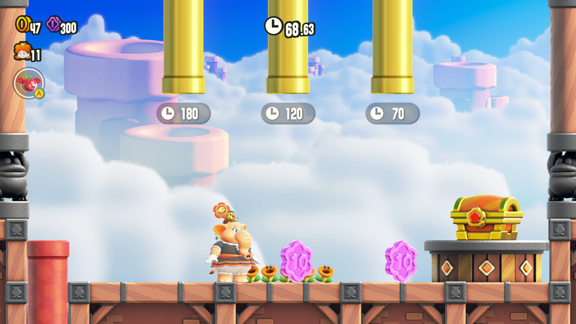 Always Drill Style Daisy Mod for Super Mario Bros. Wonder | SMBW Mods