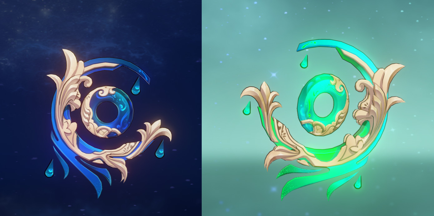 Everlasting Moonglow in Neuvillette/Baizuh Theme Mod for Genshin Impact ...