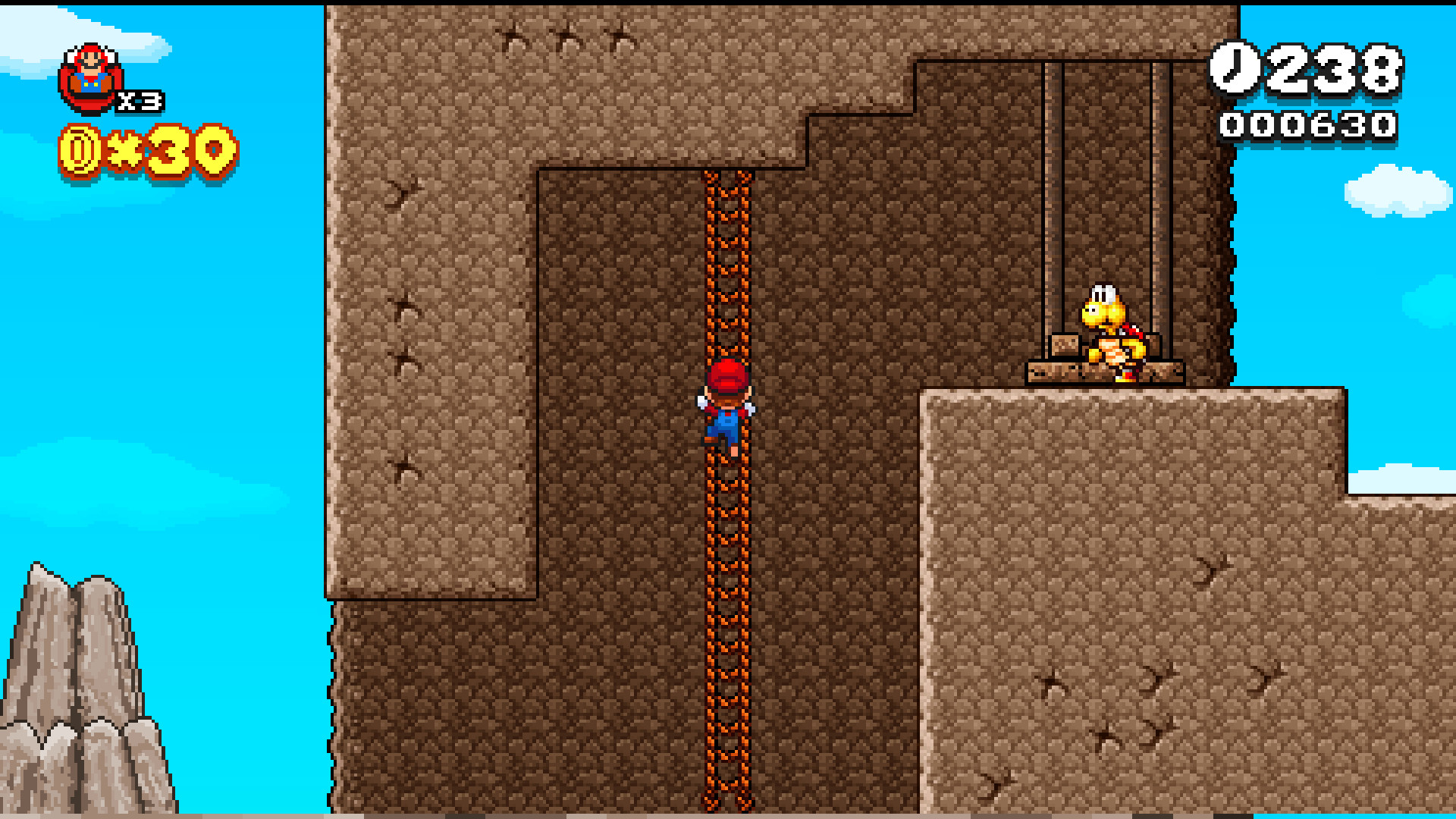 Mario UniMaker: Koopa Climb Mountain Mod for Super Mario UniMaker ...