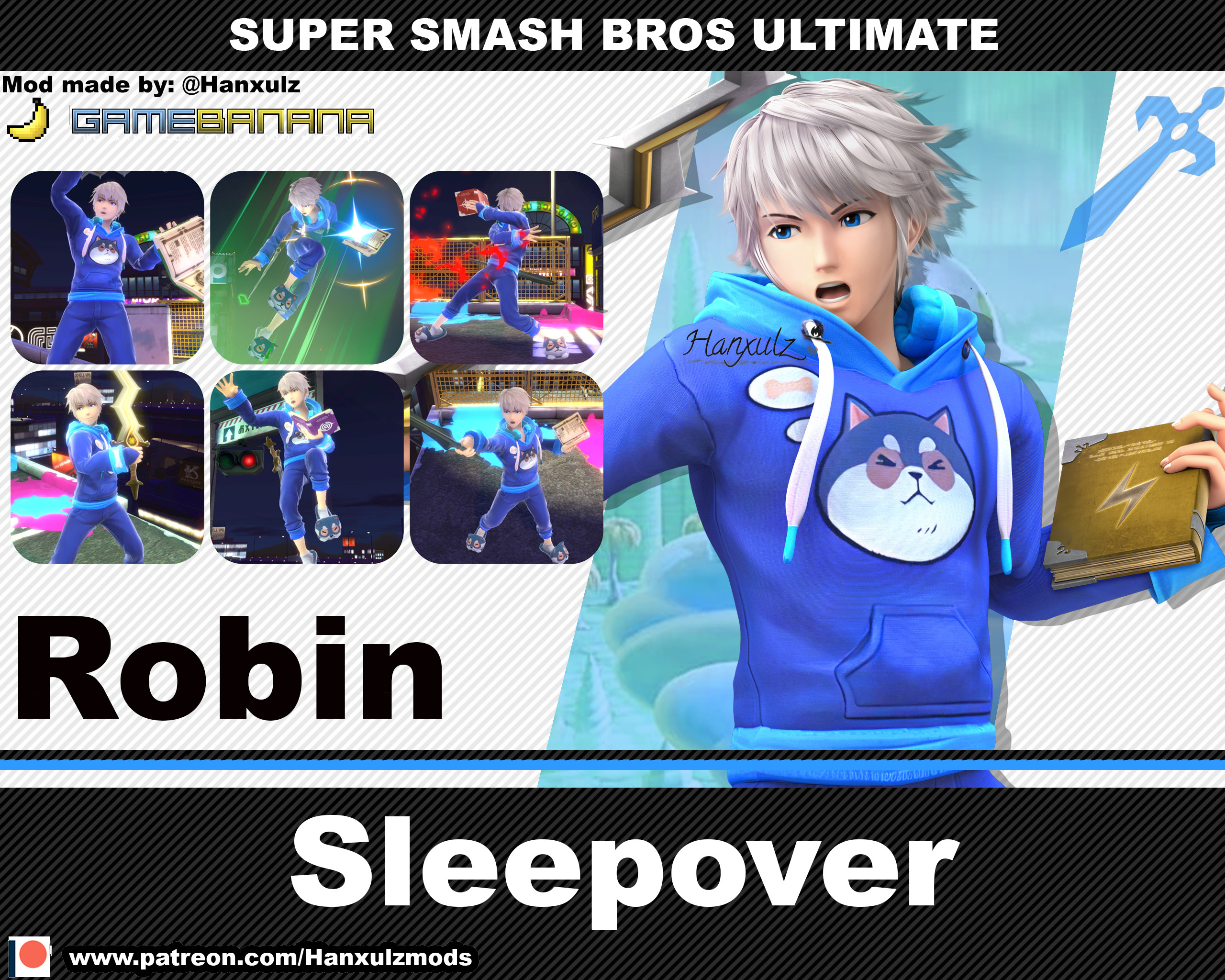 Robin (Sleepover) Mod for Super Smash Bros. Ultimate | SSBU Mods
