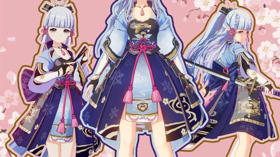 Ayaka design changes + 2 hair blends Mod for Genshin Impact | GI Mods