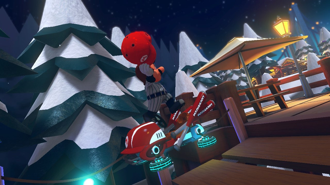 Mario (Baseball) w/ Tour Animations Mod for Mario Kart 8 Deluxe | MK8D Mods