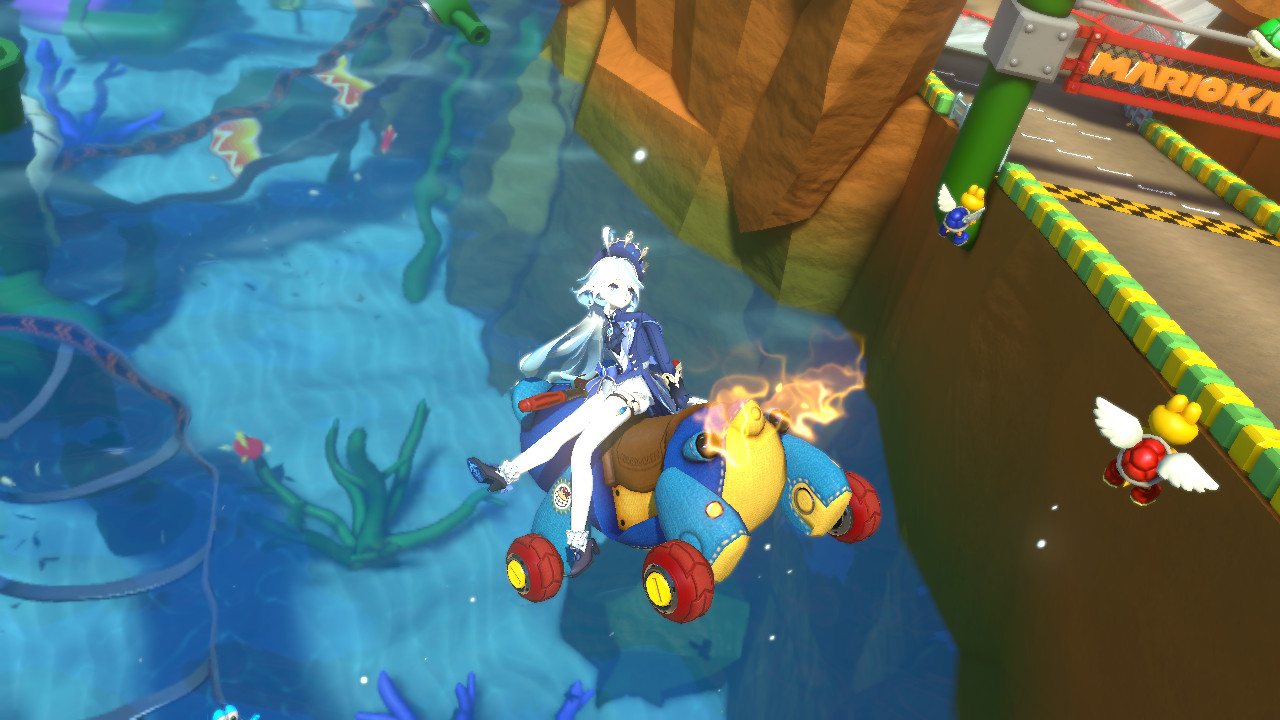 Furina (Genshin Impact) Mod for Mario Kart 8 Deluxe | MK8D Mods