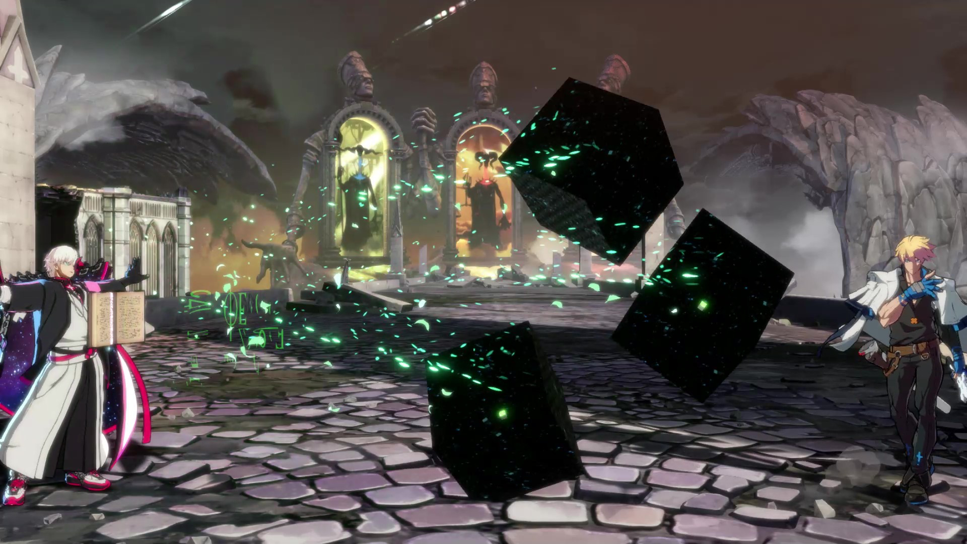 Minecraft Cubes Asuka Mod for GUILTY GEAR -STRIVE- | GGST Mods