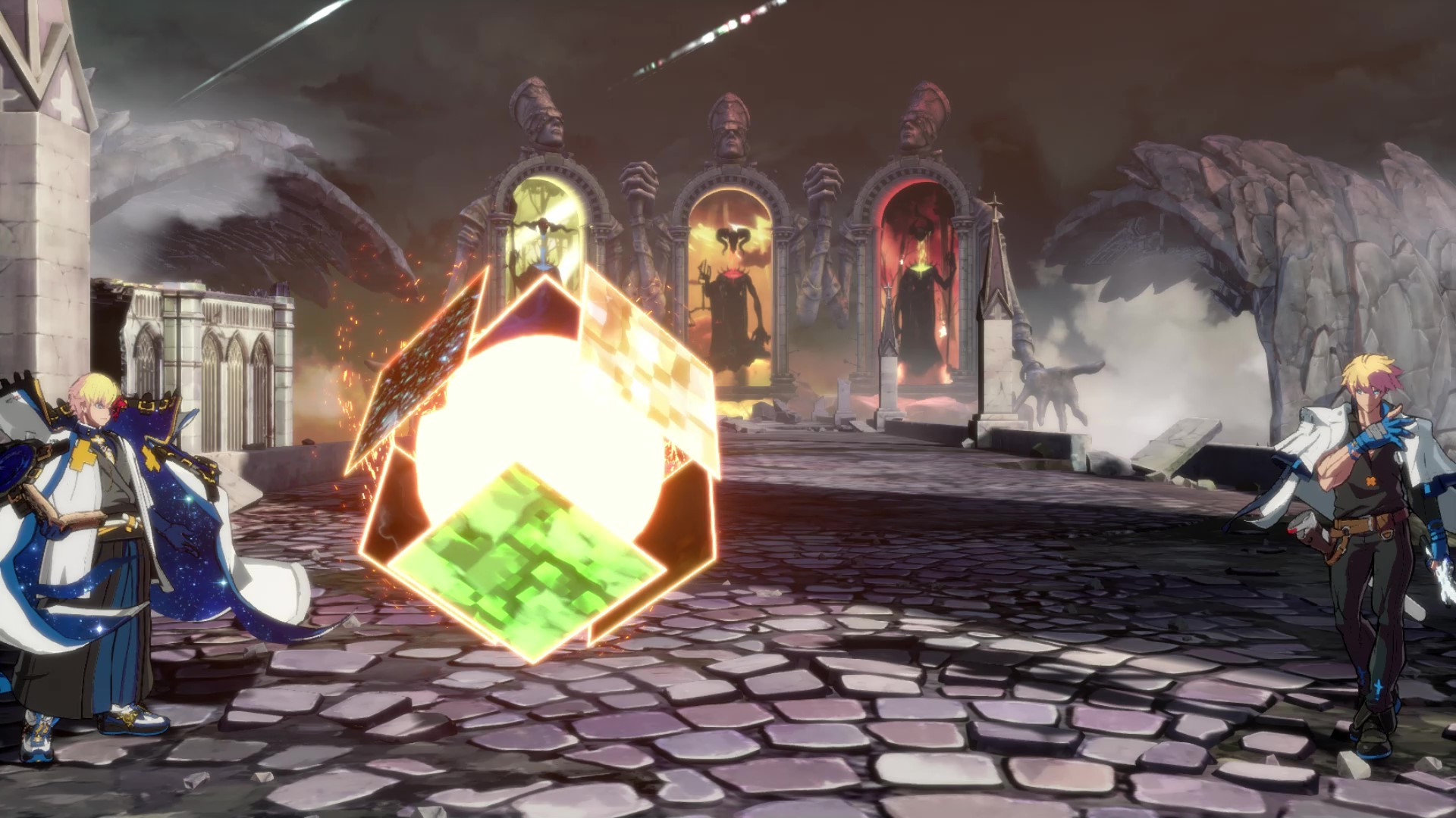 Minecraft Cubes Asuka Mod for GUILTY GEAR -STRIVE- | GGST Mods