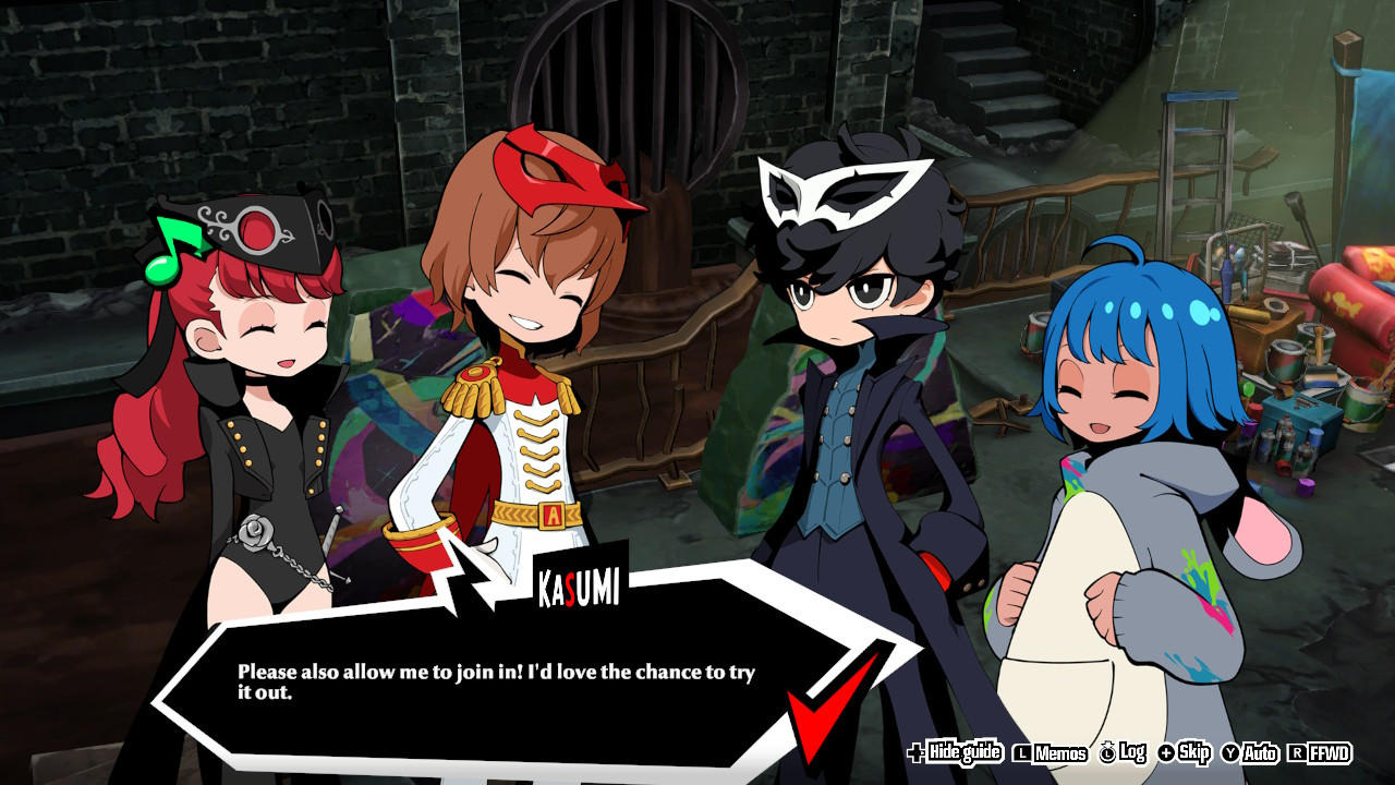 P5R Font Mod for Persona 5 Tactica (Switch) | P5T Switch Mods