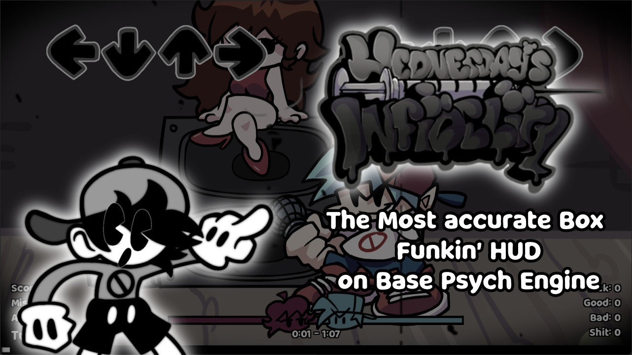 Box Funkin' HUD Mod for Friday Night Funkin' | FNF Mods