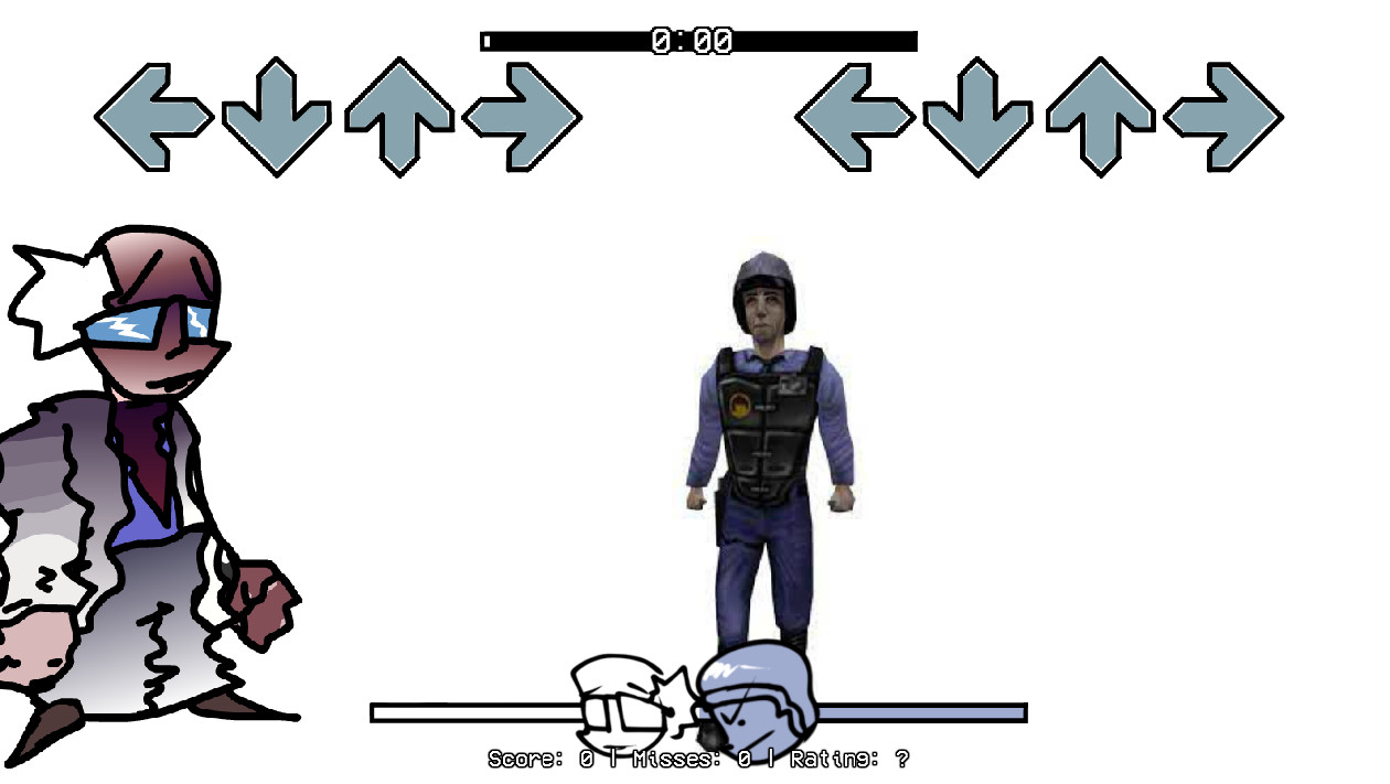 17Bucks Floor B - Oneshot Mod for Friday Night Funkin' | FNF Mods