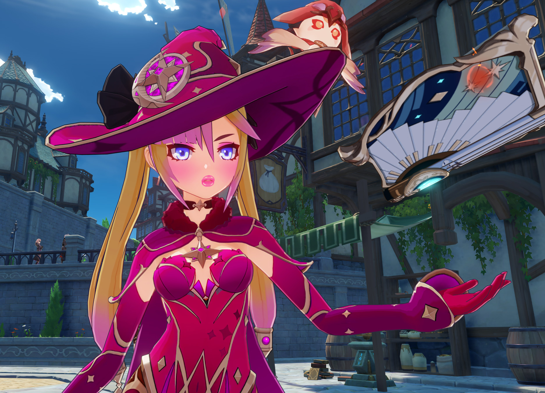 Mona Bimbofication Mod for Genshin Impact | GI Mods