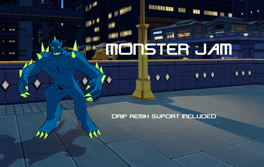 Playable Monster Jam (JSRFMP) Mod for Bomb Rush Cyberfunk | BRC Mods