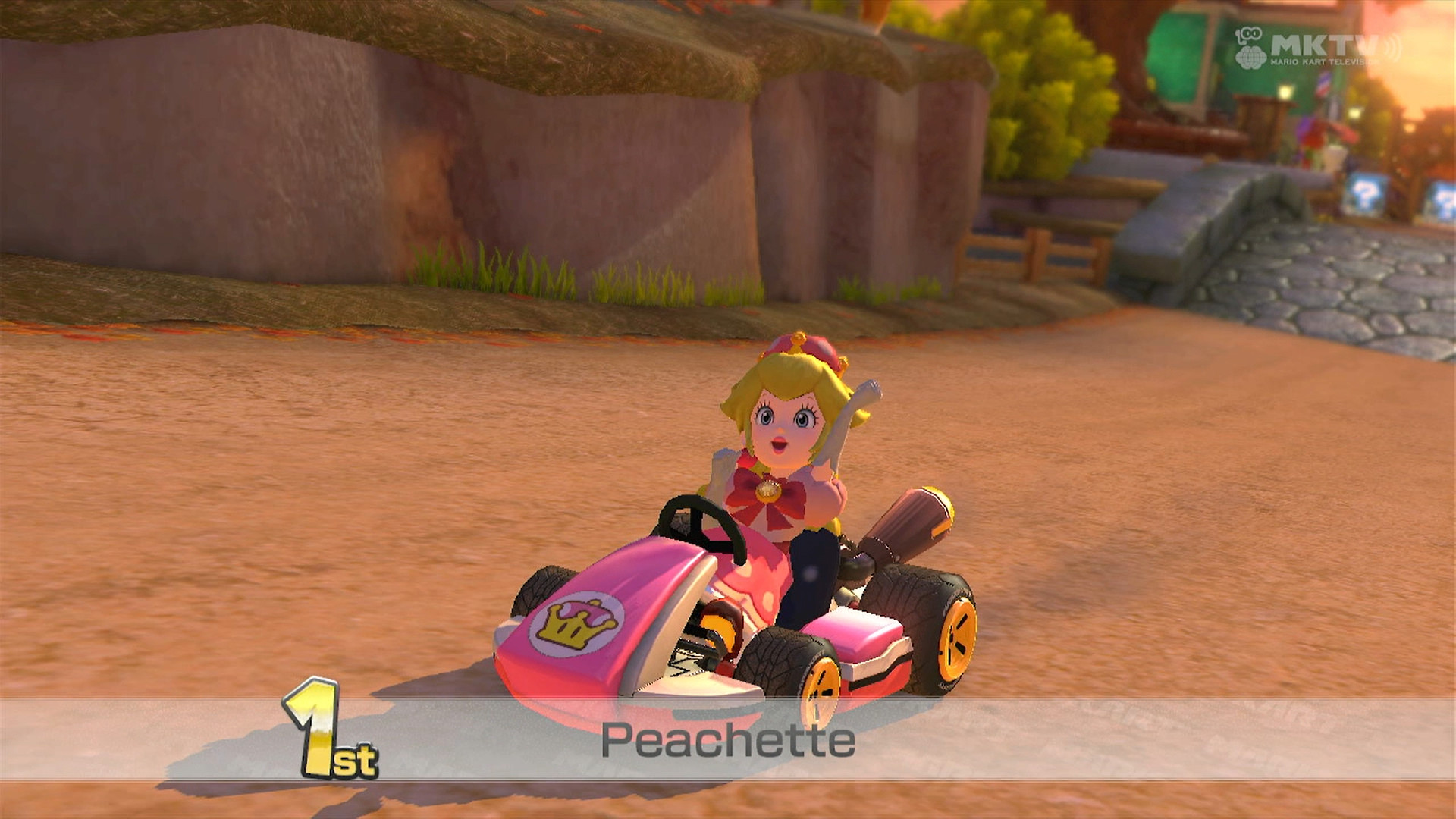 MK8DX Peachette Mod for Mario Kart 8 | MK8 Mods