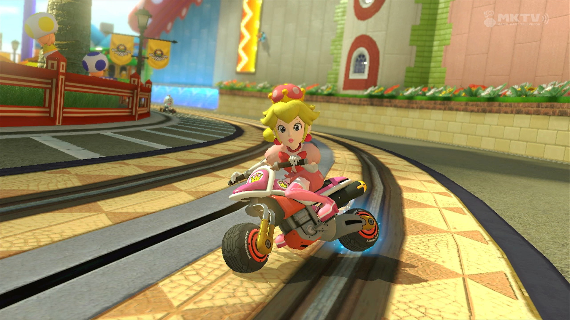 MK8DX Peachette Mod for Mario Kart 8 | MK8 Mods