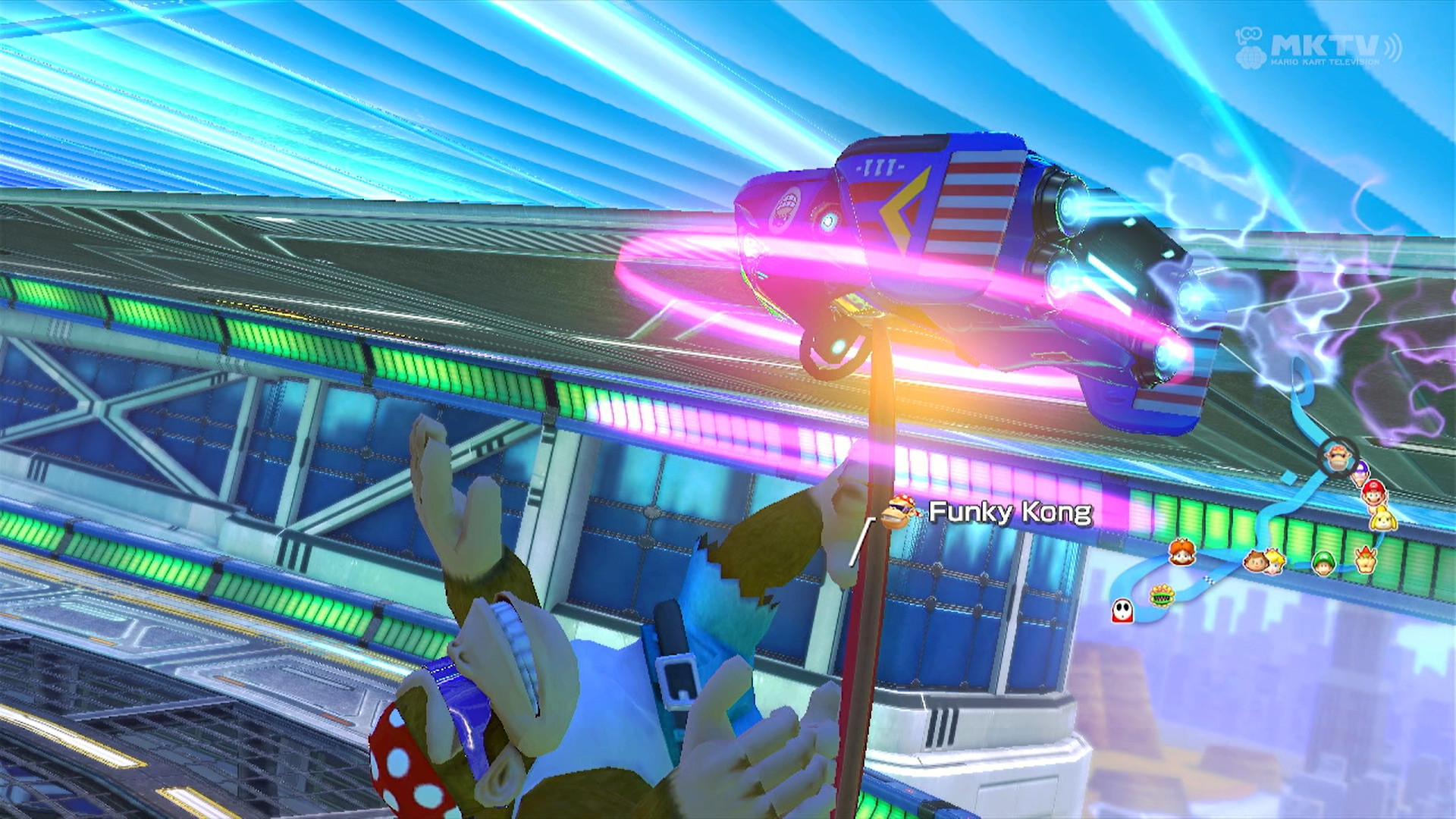 MK8DX Funky Kong Mod for Mario Kart 8 | MK8 Mods
