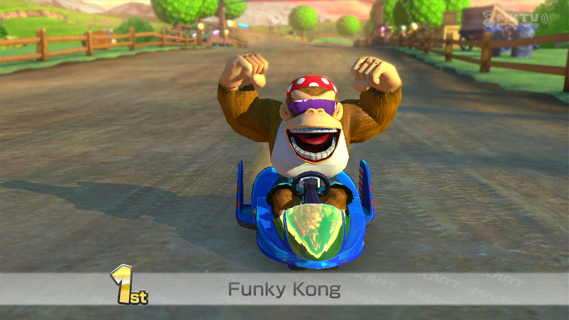 MK8DX Funky Kong Mod for Mario Kart 8 | MK8 Mods