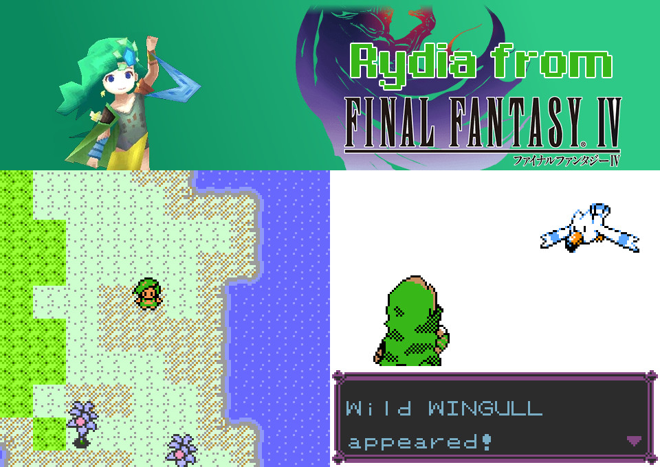 Veronica (DQXI) & Rydia (FFIV) Mod for Pokémon Wilds | PokéWilds Mods