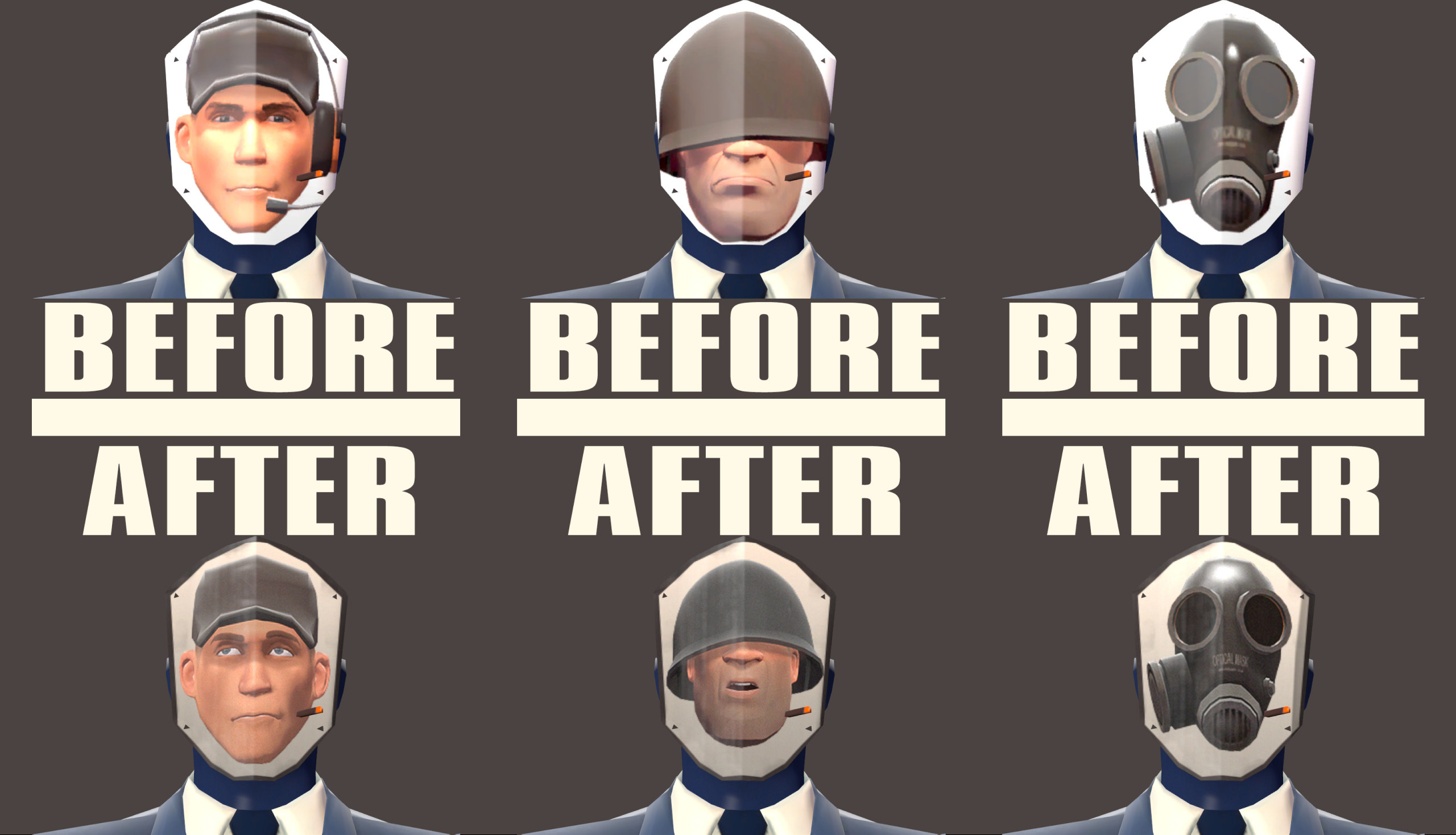 Improved Disguise Masks (Casual) Mod for Team Fortress 2 | TF2 Mods
