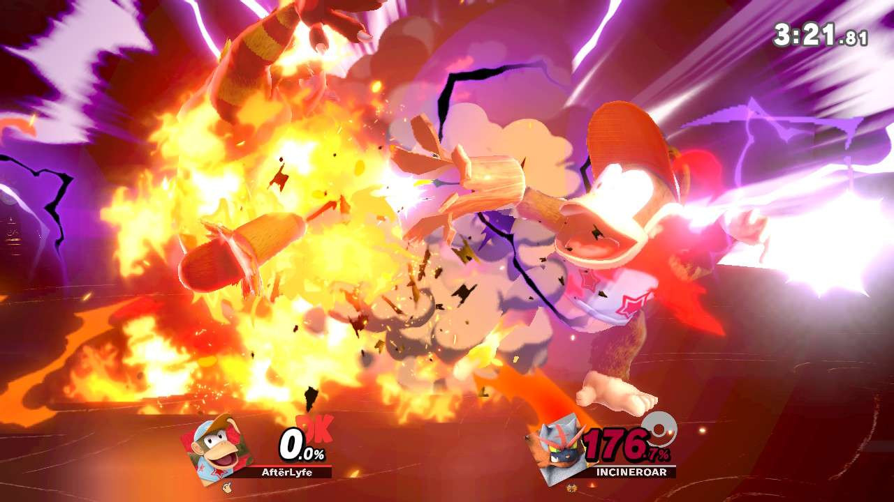 Purple & White KO Screen Effect / Kill Spark Mod for Super Smash Bros ...