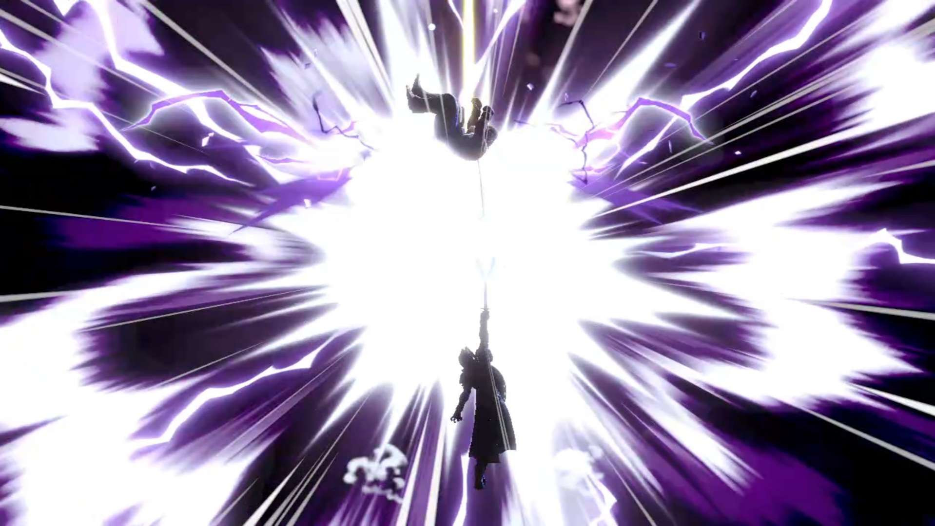 Purple & White KO Screen Effect / Kill Spark Mod for Super Smash Bros ...