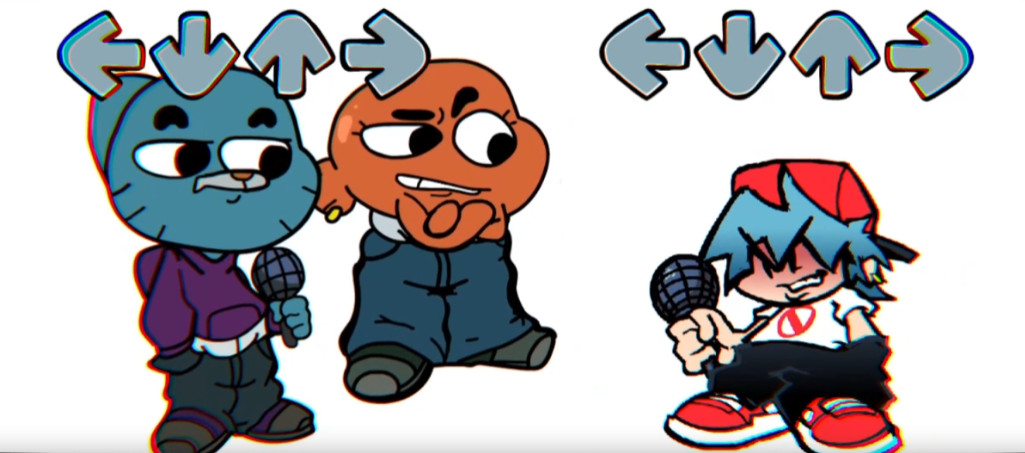 Gumball & Darwin (17bucks) Mod for Friday Night Funkin' | FNF Mods