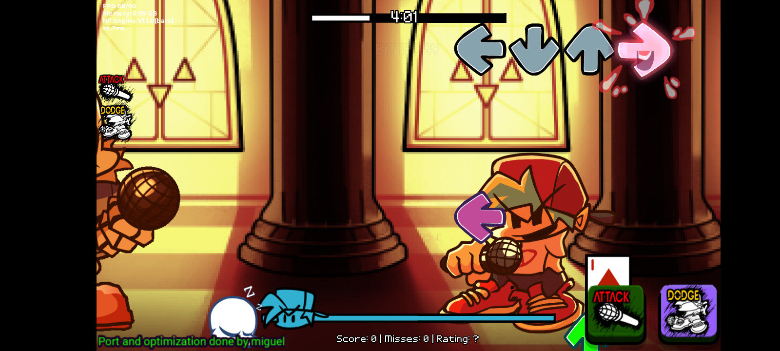 Crossed out + optimized Mod for Friday Night Funkin' | FNF Mods