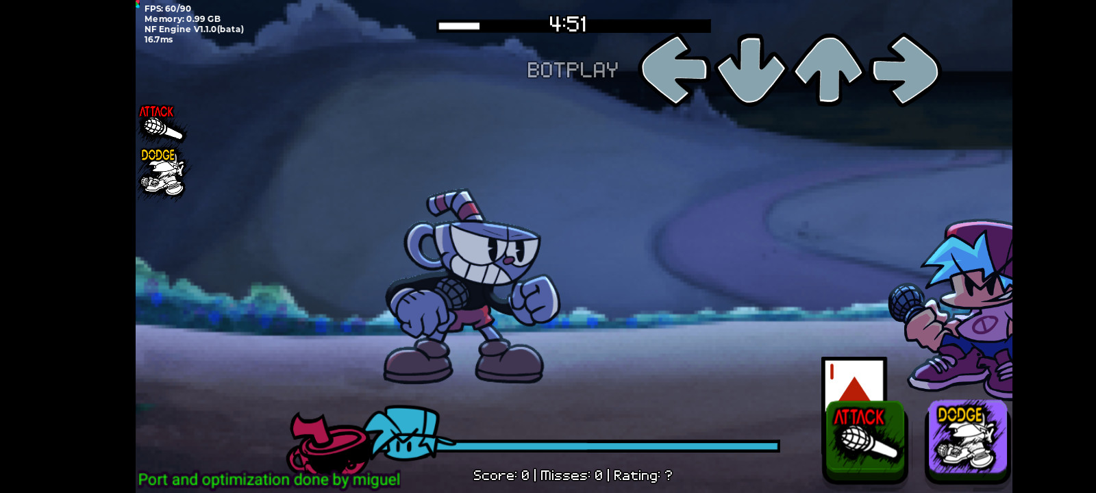 Crossed out + optimized Mod for Friday Night Funkin' | FNF Mods