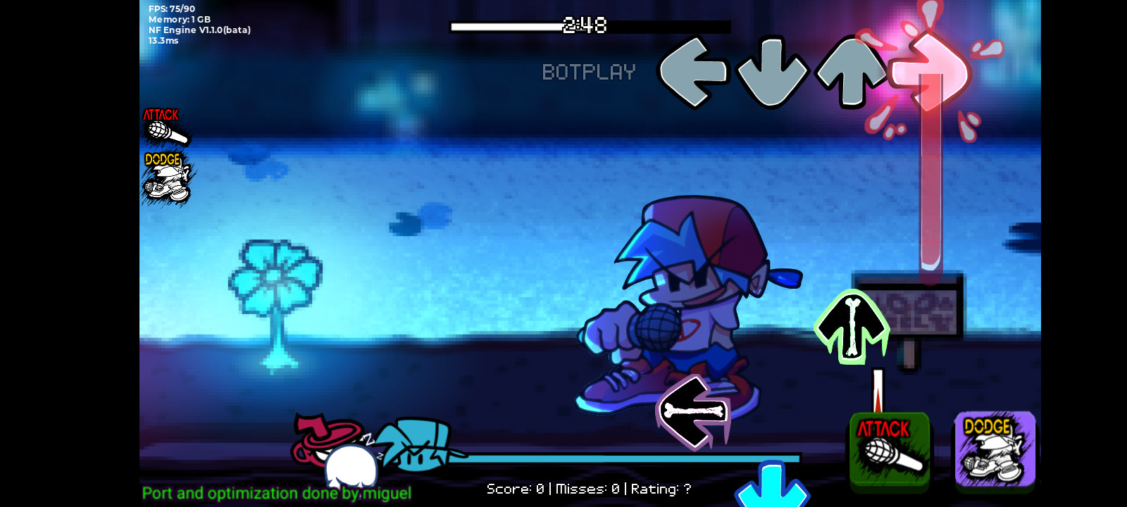 Crossed out + optimized Mod for Friday Night Funkin' | FNF Mods