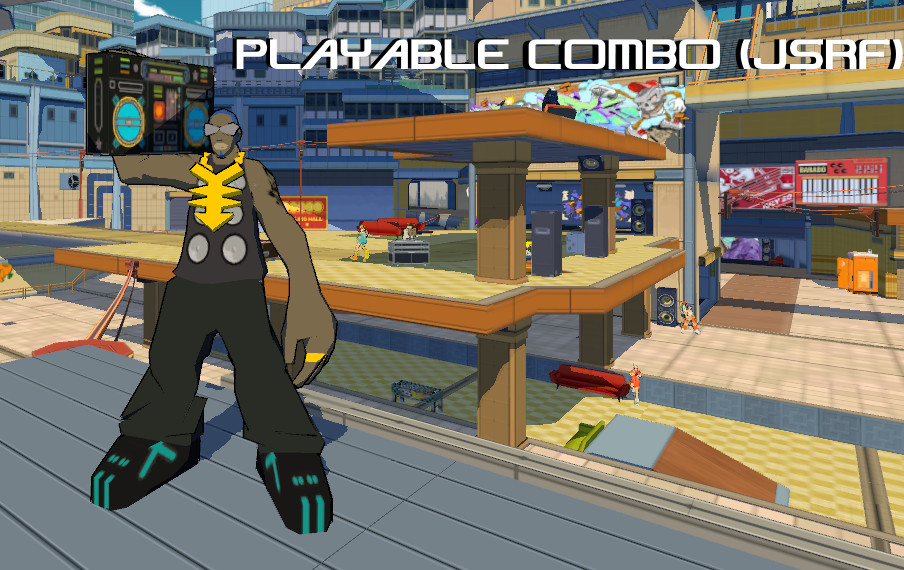 Playable Combo (JSRF) Mod for Bomb Rush Cyberfunk | BRC Mods