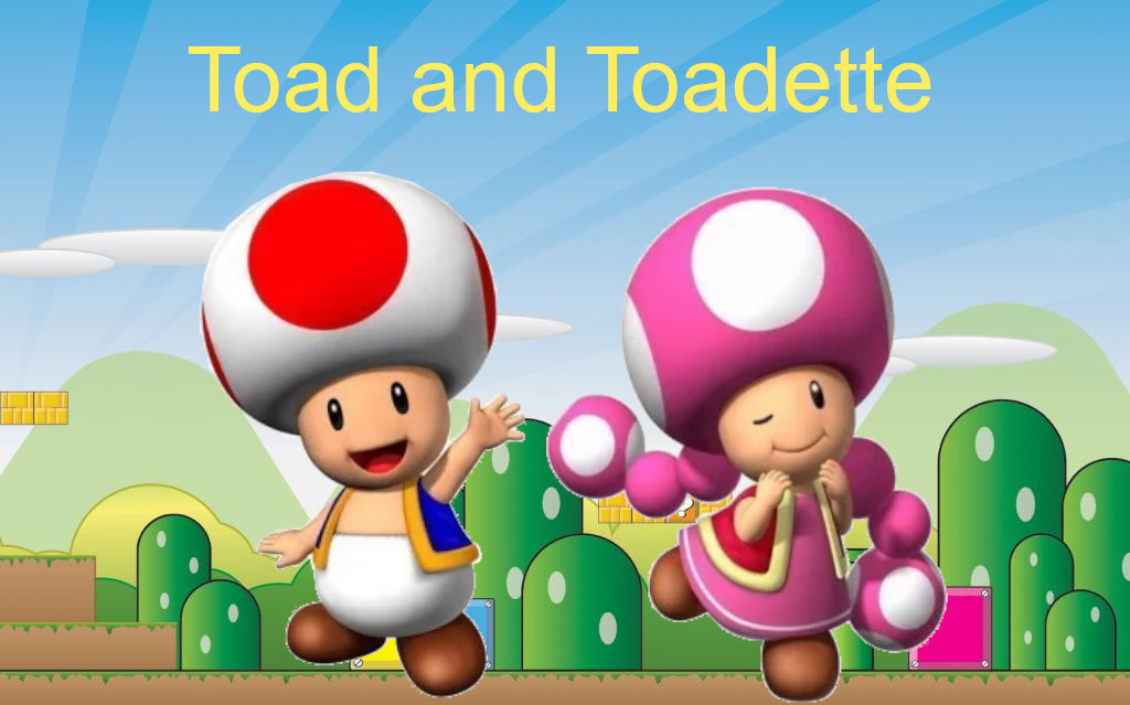 Toad and Toadette BRC MOD Mod for Bomb Rush Cyberfunk | BRC Mods
