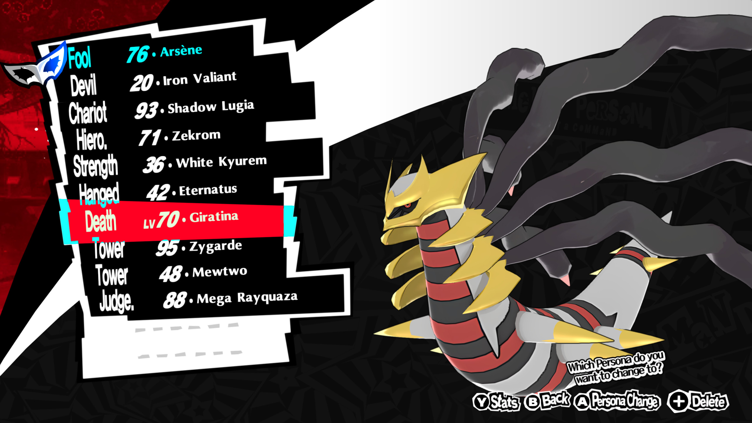 Pokemon as Persona (Switch) Mod for Persona 5 Royal (Switch) | P5RS Mods
