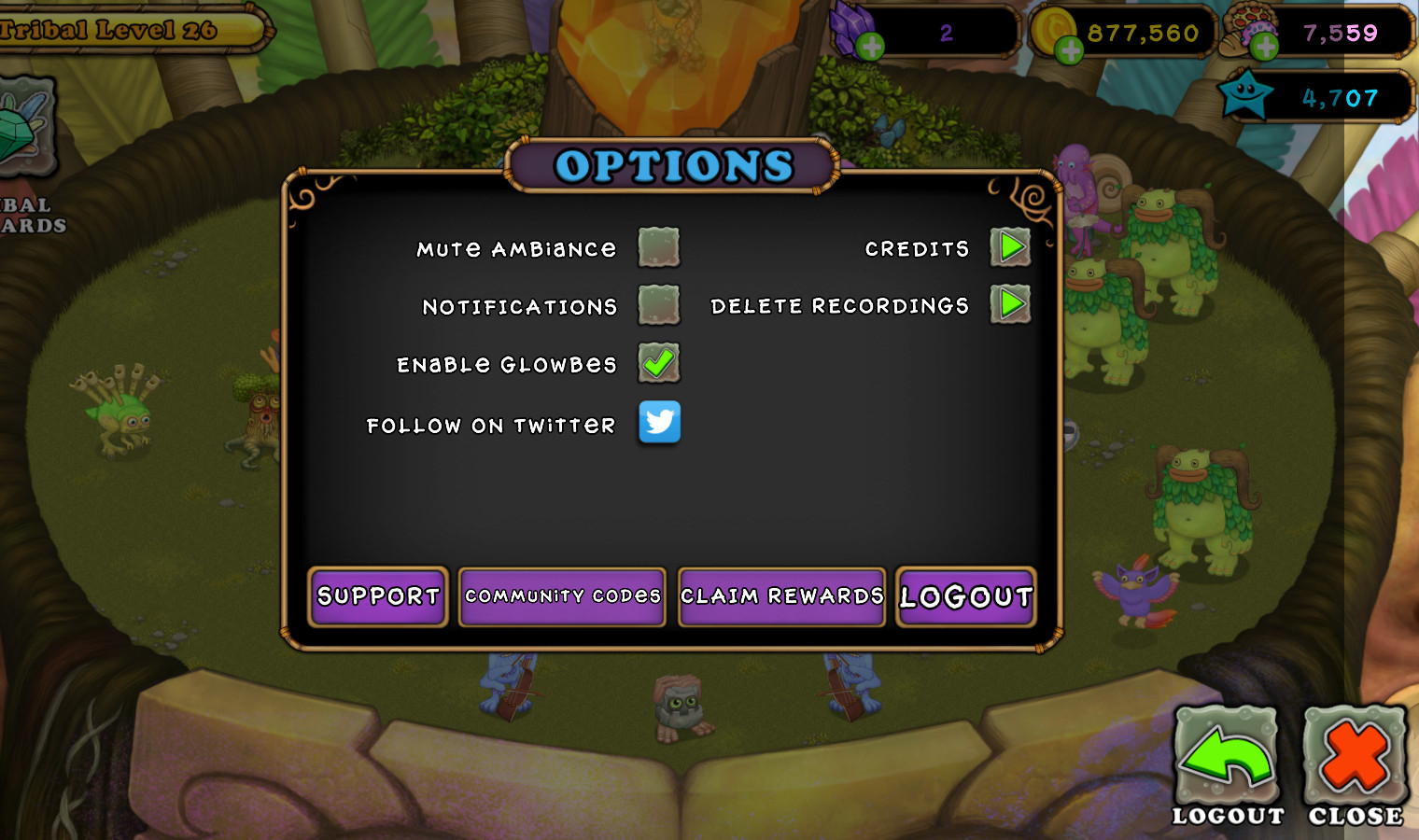 MSM Legacy UI Mod for My Singing Monsters | MSM Mods