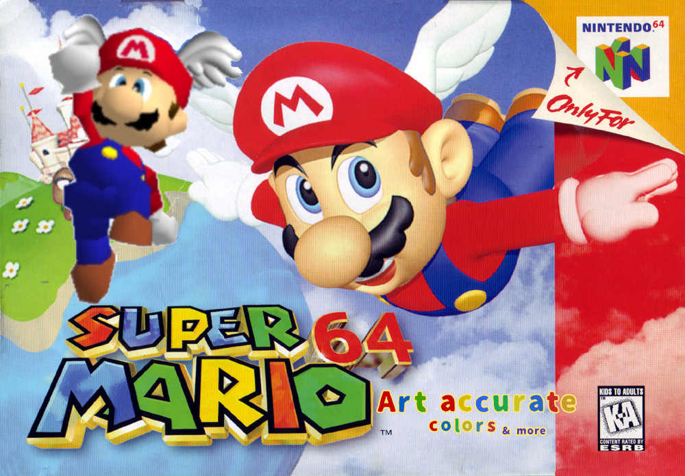 Sm64 art accurate colors & more alternatives. Mod for Super Mario 64 ...