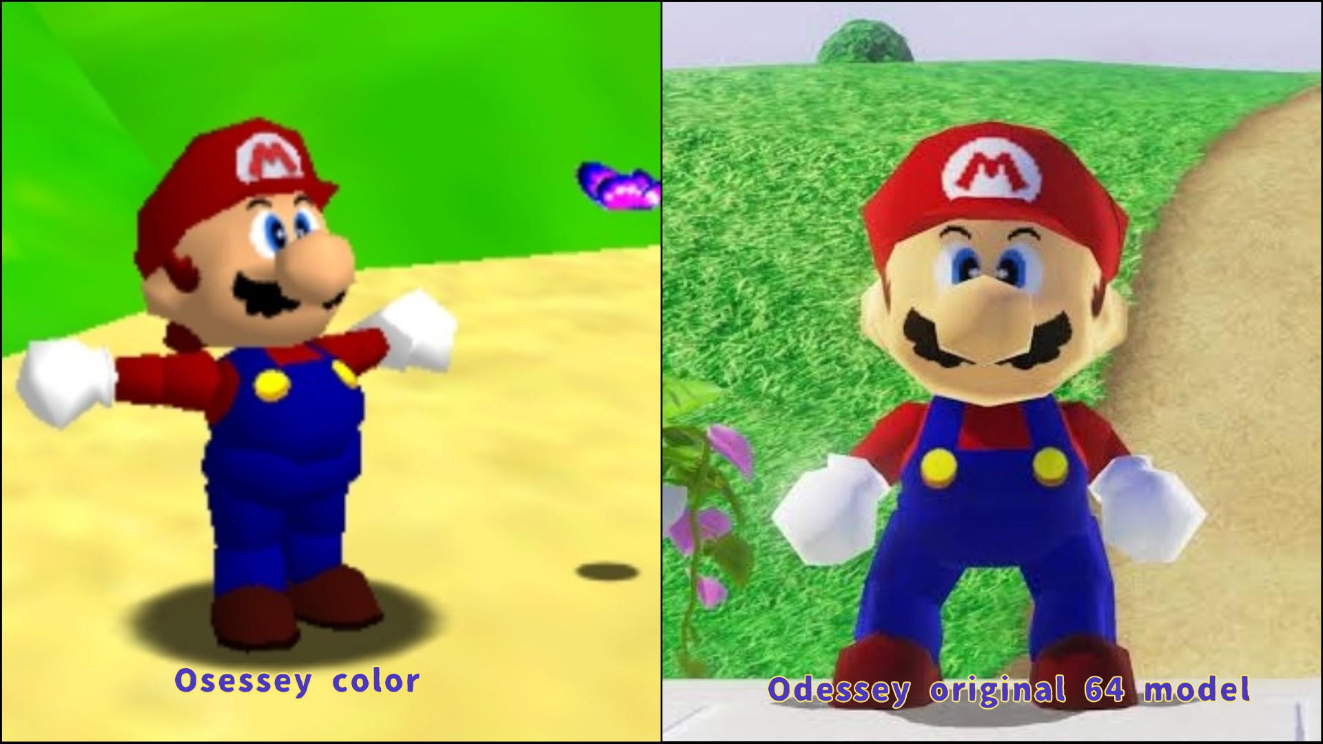 Sm64 art accurate colors & more alternatives. Mod for Super Mario 64 ...