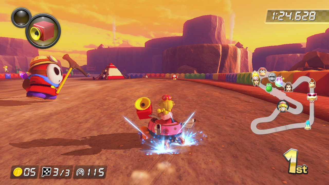 Graphical Speedometer + Timer in Race Mod for Mario Kart 8 Deluxe ...