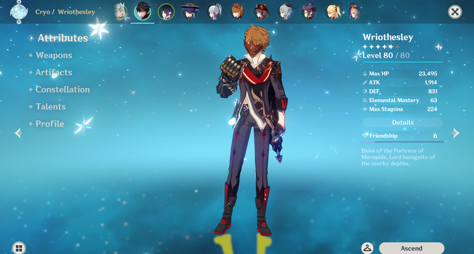 childe but can crit Mod for Genshin Impact | GI Mods