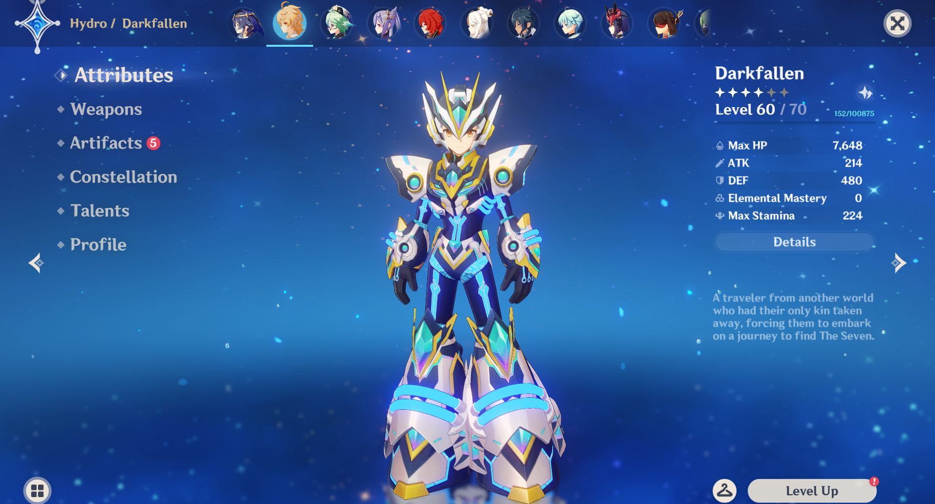 DIVE NEXT ARMOR AETHER Mod for Genshin Impact | GI Mods