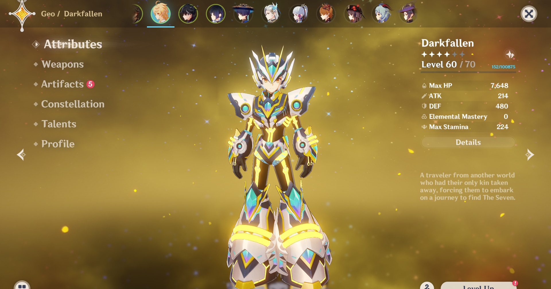 DIVE NEXT ARMOR AETHER Mod for Genshin Impact | GI Mods