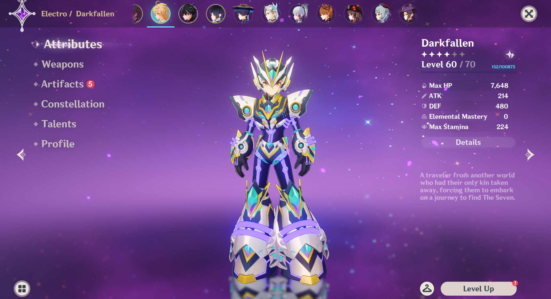 DIVE NEXT ARMOR AETHER Mod for Genshin Impact | GI Mods