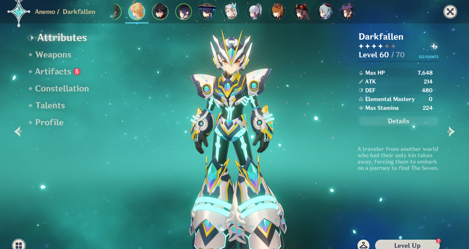 DIVE NEXT ARMOR AETHER Mod for Genshin Impact | GI Mods