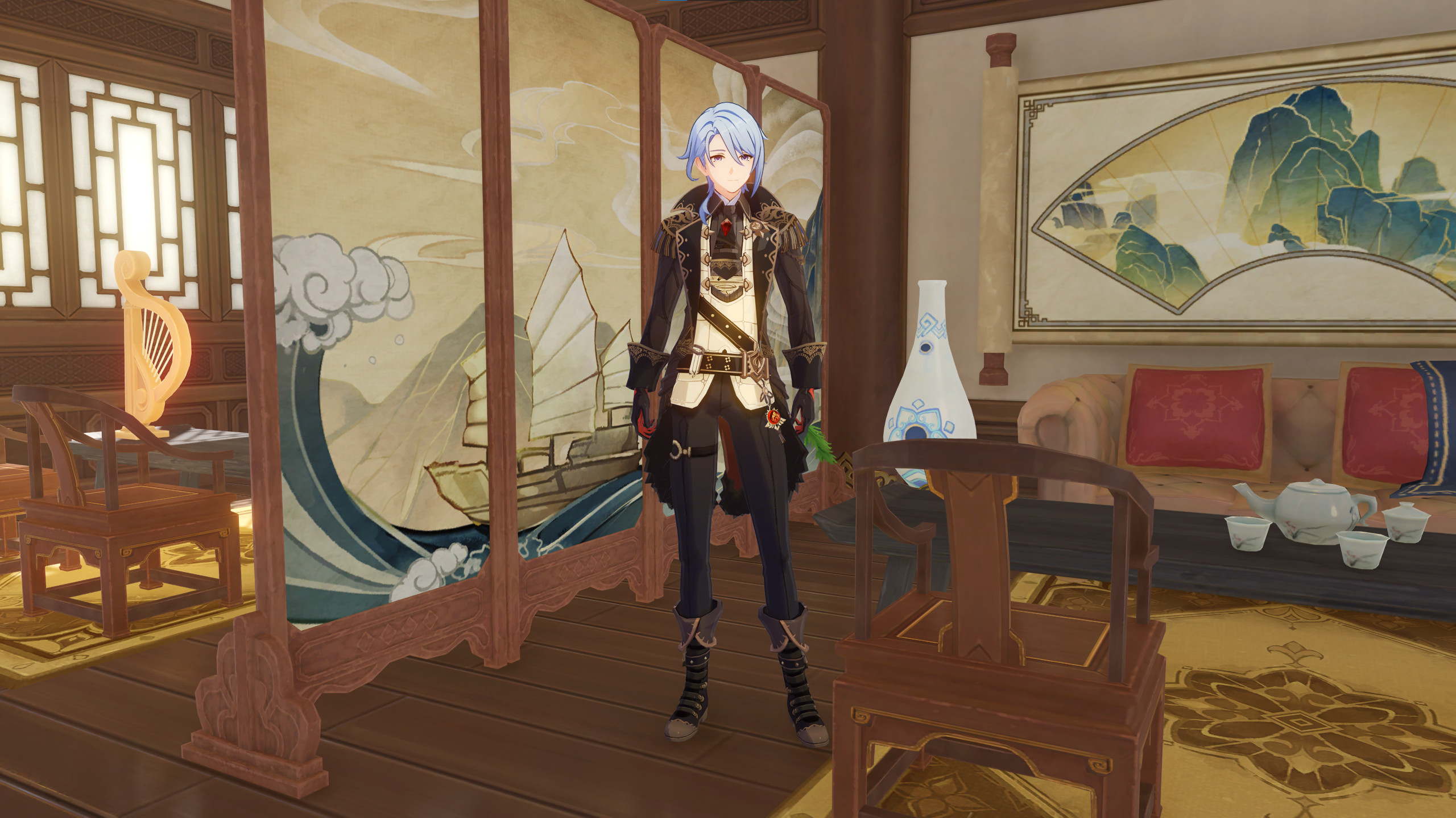 Diluc Skin For Ayato Mod for Genshin Impact | GI Mods