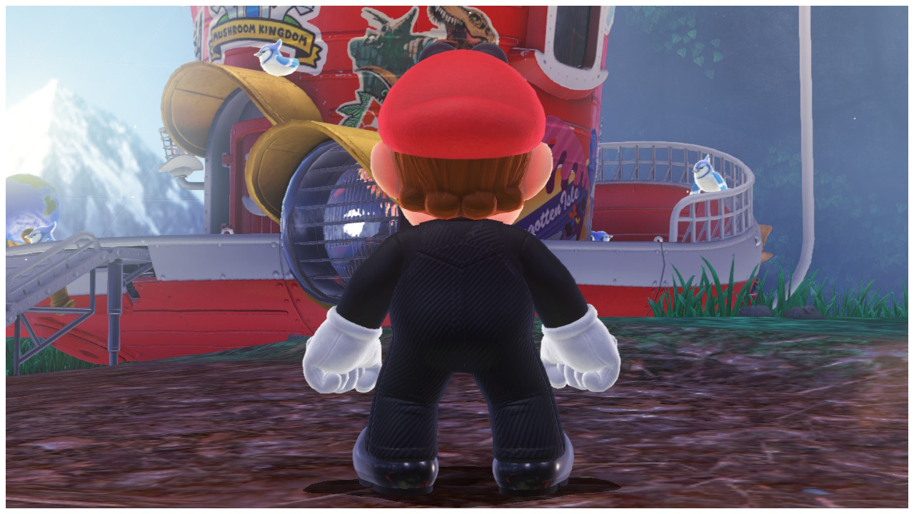 Black Mario Mod for Super Mario Odyssey | SMO Mods