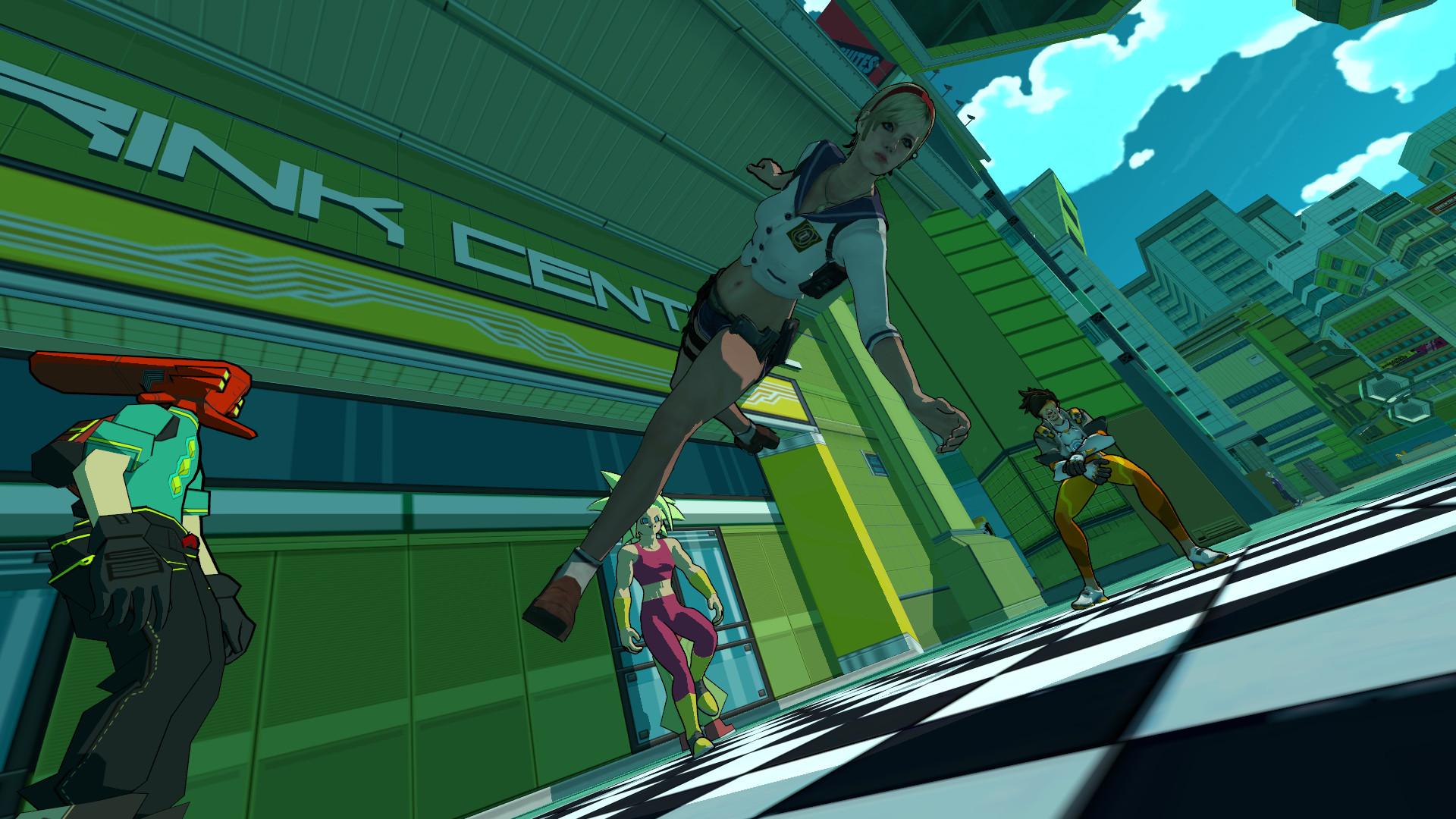 Sherry Birkin Mod for Bomb Rush Cyberfunk | BRC Mods