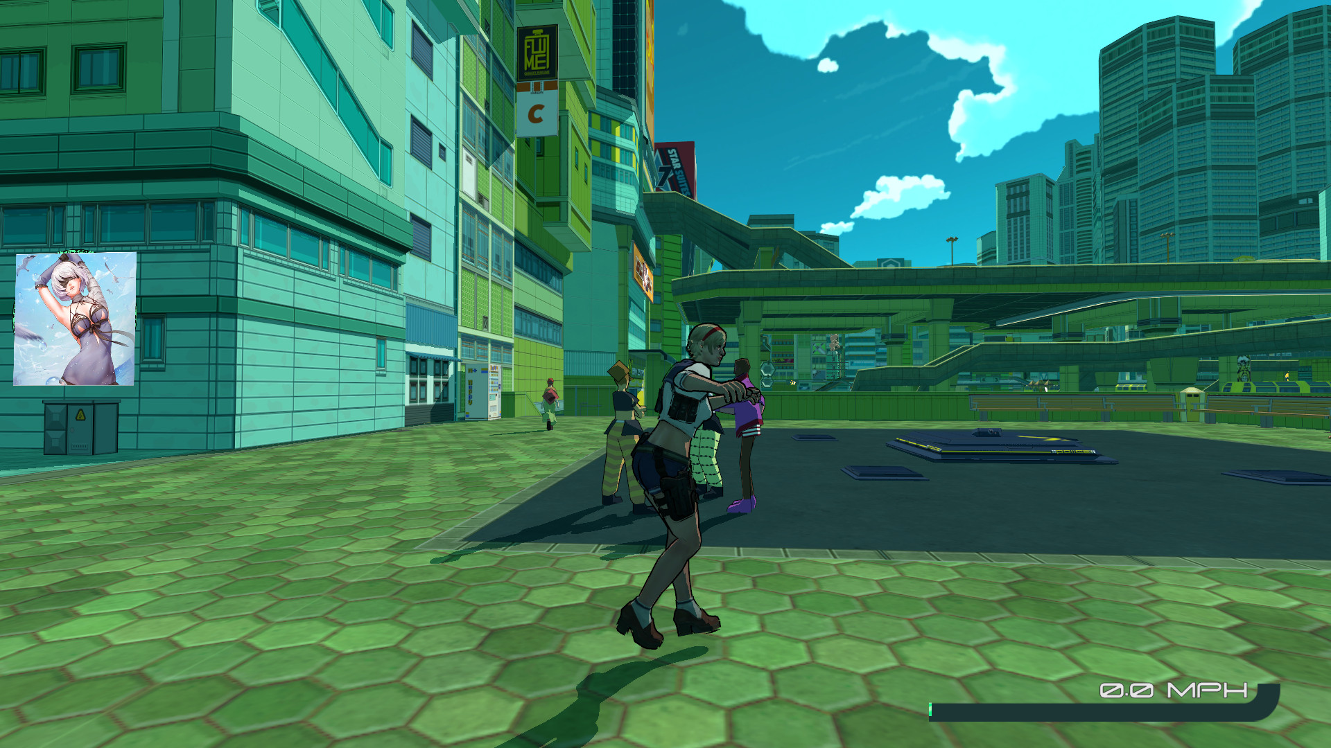 Sherry Birkin Mod for Bomb Rush Cyberfunk | BRC Mods