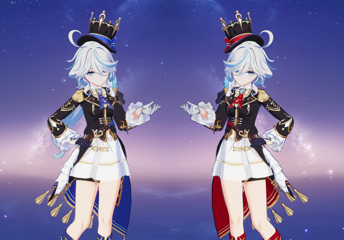 Furina Nocturne Ablaze Mod for Genshin Impact | GI Mods