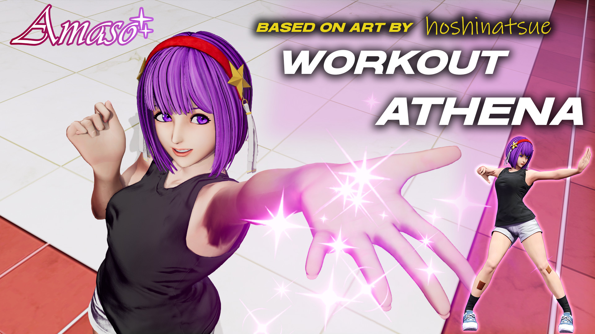 Workout Athena Mod for The King of Fighters XV | KoFXV Mods