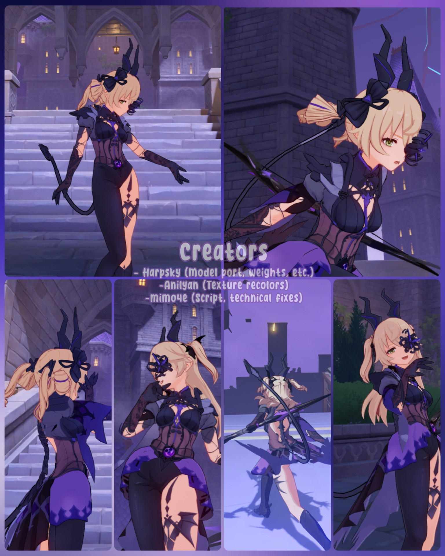 Fischl die Dämonenprinzessin Mod for Genshin Impact | GI Mods