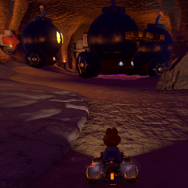 Ruined Wii Grumble Volcano Mod for Mario Kart 8 Deluxe | MK8D Mods