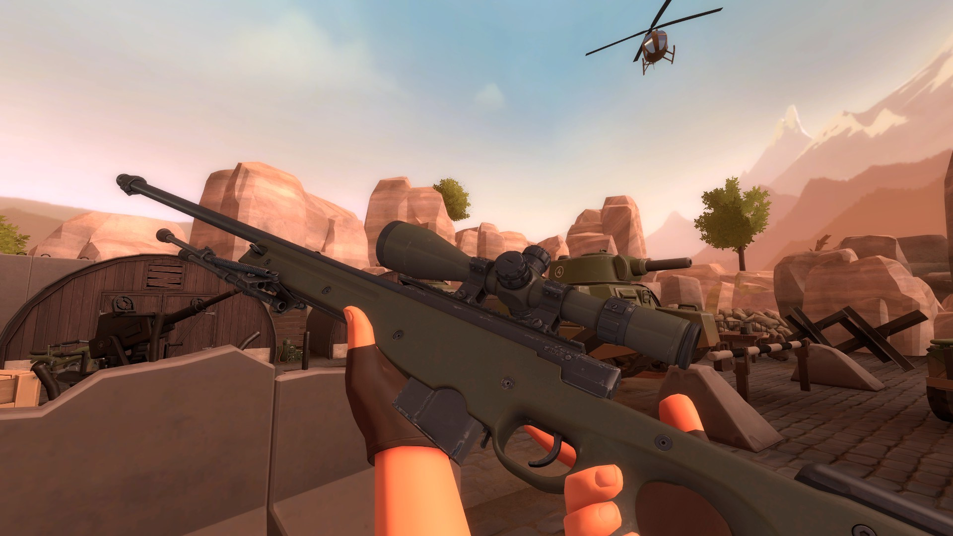 CS:GO (And CS2) AWP for AWPer Hand Mod for Team Fortress 2 | TF2 Mods